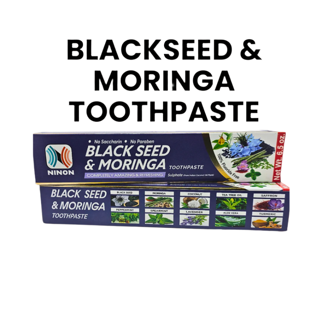 Black Seed & Moringa Toothpaste - 6.5oz – My Store